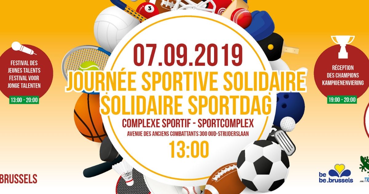 Journée sportive solidaire des clubs d'Evere