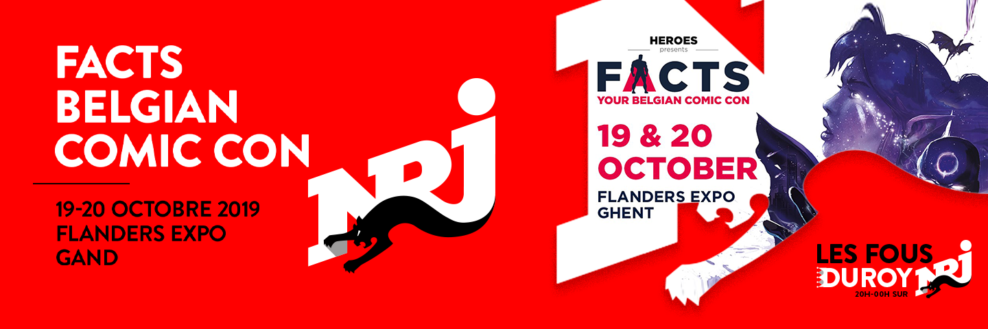 Gagnez vos entrées pour la FACTS-Belgian Comic Con