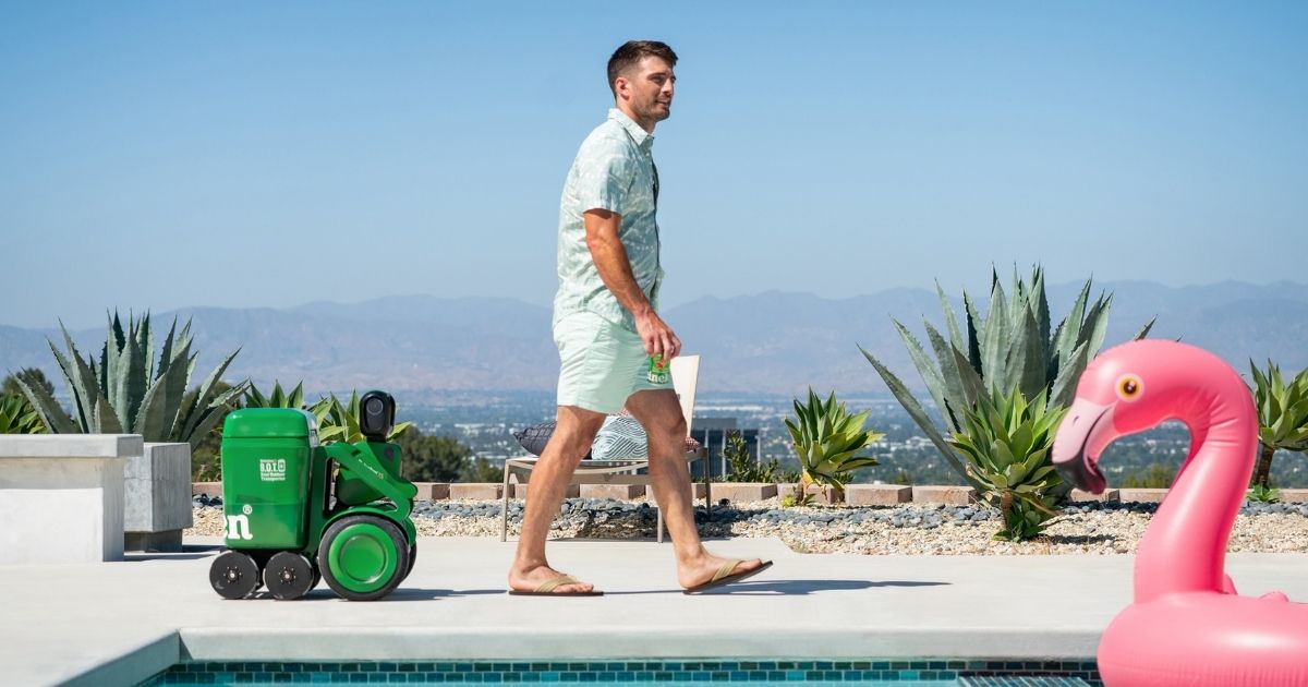 Heineken a créé un robot qui vous apporte des bières