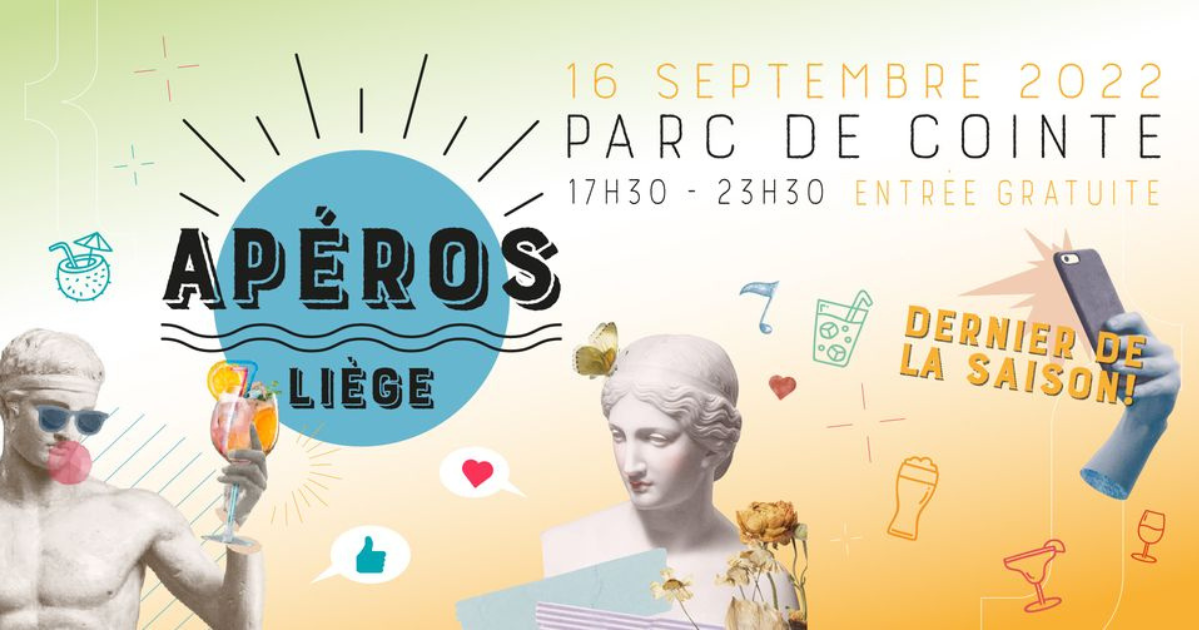 Les Apéros liège: le dernier.. Au parc de Cointe