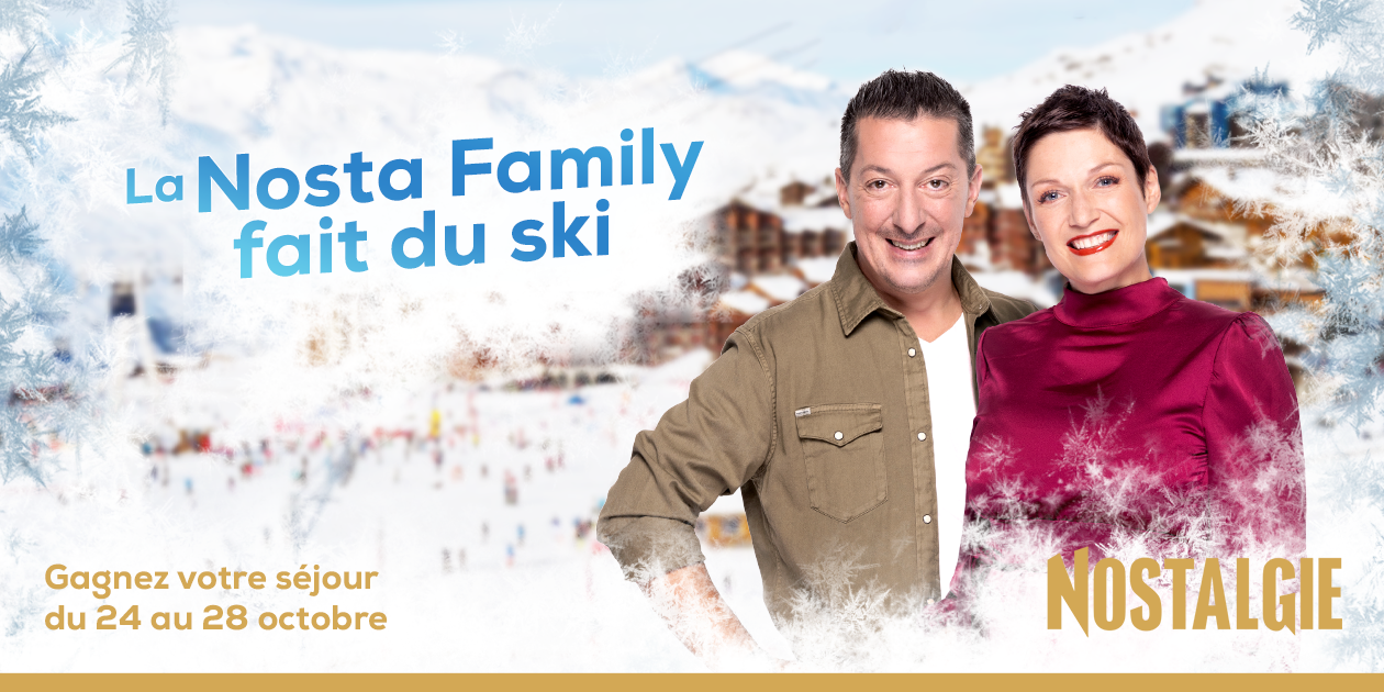 La Nosta Family fait du ski