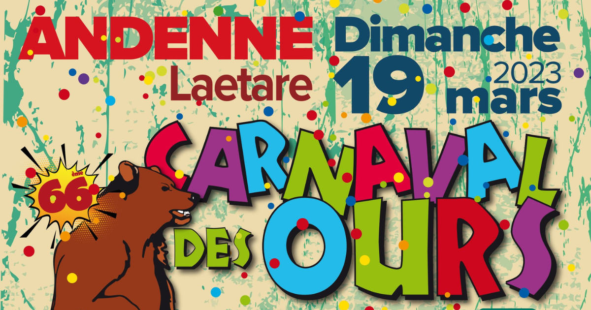 66éme Edition du carnaval des ours à Andenne, le 19 mars 2023