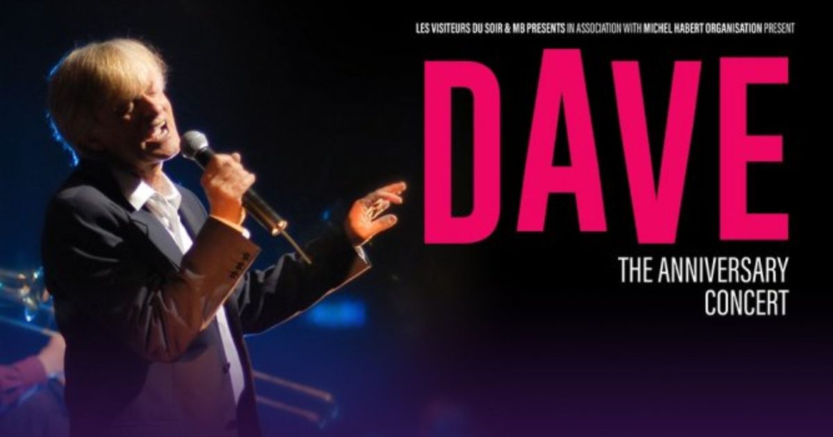 Dave en concert au Cirque Royal