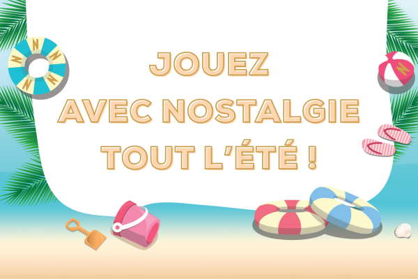 Puzzle, quiz & memory : jouez sur le thème de l'été avec Nostalgie