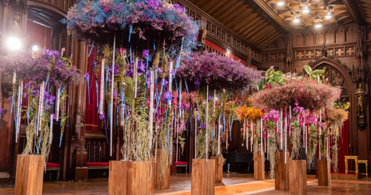 Flowertime 2025 à l'hotel de Ville de Bruxelles