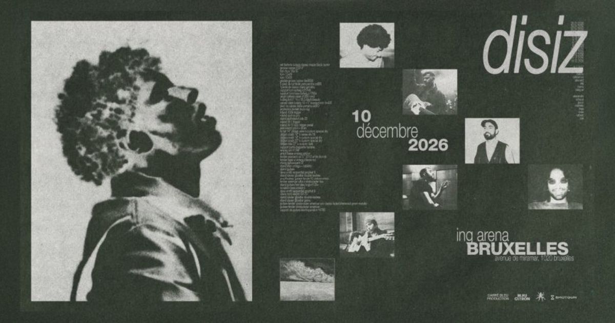 disiz en concert à l'ING Arena Bruxelles